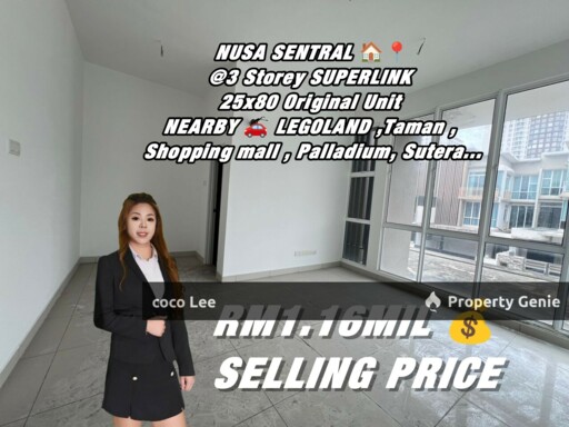 Nusa Sentral For Sale at RM 1,160,000.00 By coco Lee | Propertygenie.com.my