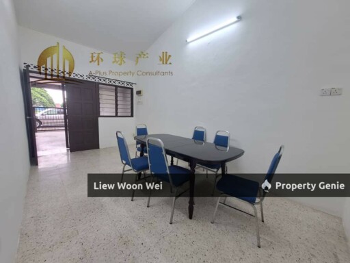 Single storey terraced house for rent at taman seri rambai bukit ...