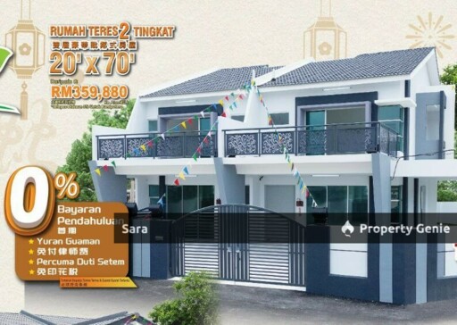 New Project Double Storey Terrace House, Pusing For Sale at RM 359,880. ...